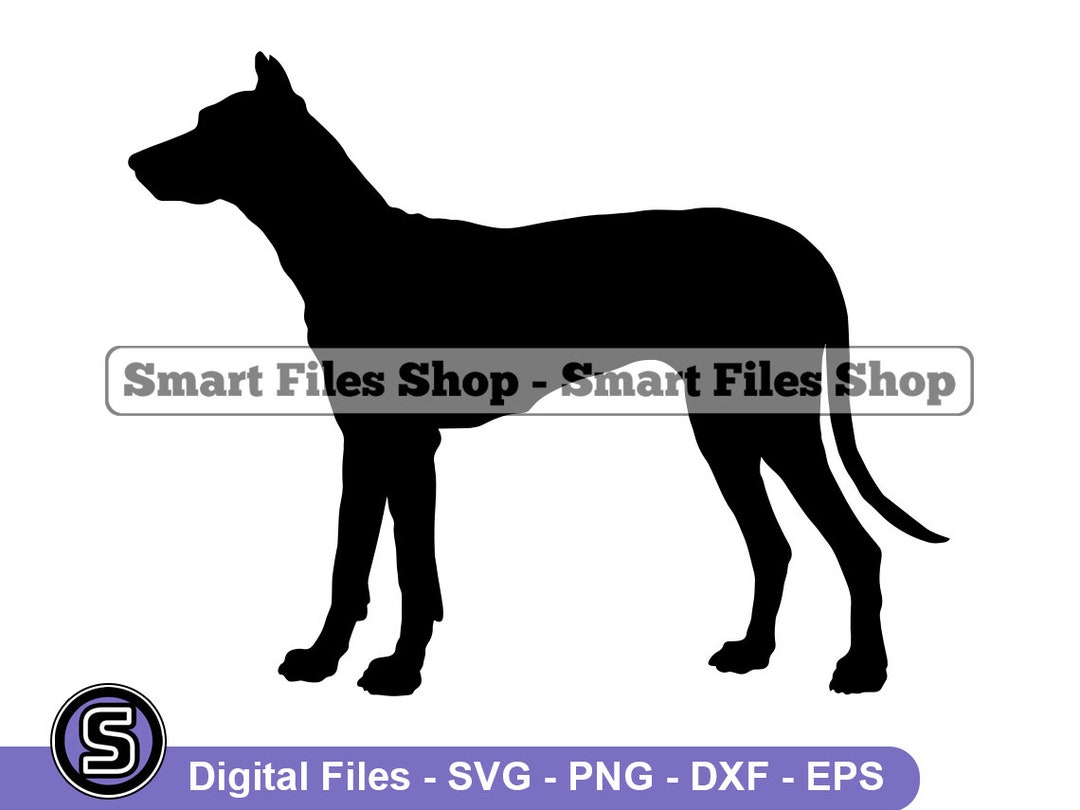 Hond Silhouet SVG, Hond Svg, Hond Design Svg, Hond Dxf, Hond Png, Hond ...