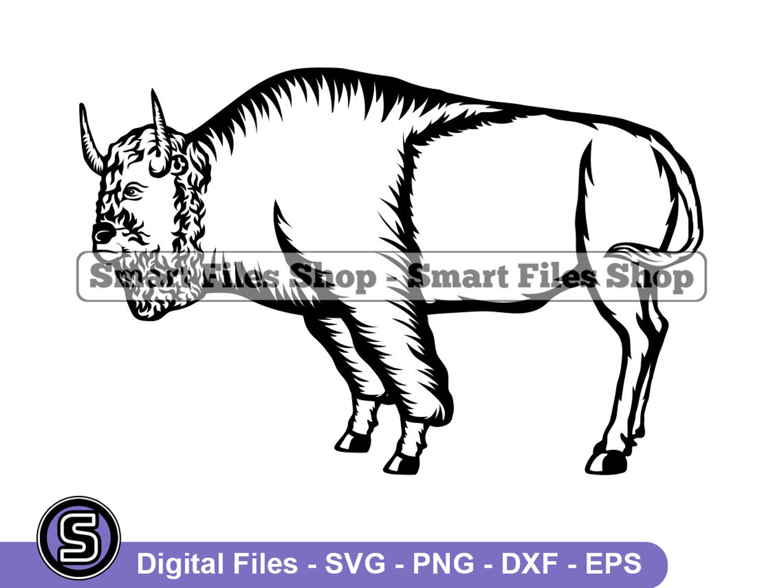 Bison SVG Buffalo Svg Bison Dxf Bison Png Bison Clipart - Etsy