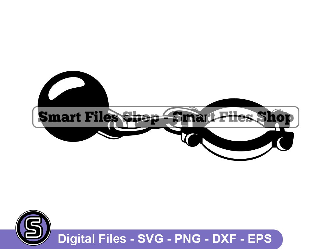 Shackle Svg, Prison Svg, Prisoner Svg, Jail Svg, Shackle Dxf, Shackle ...