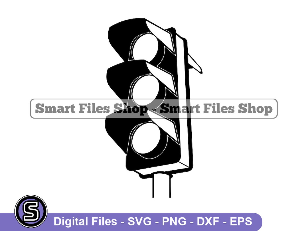 Traffic Light #2 Svg, Traffic Light Svg, Traffic Svg, Traffic Light Dxf ...