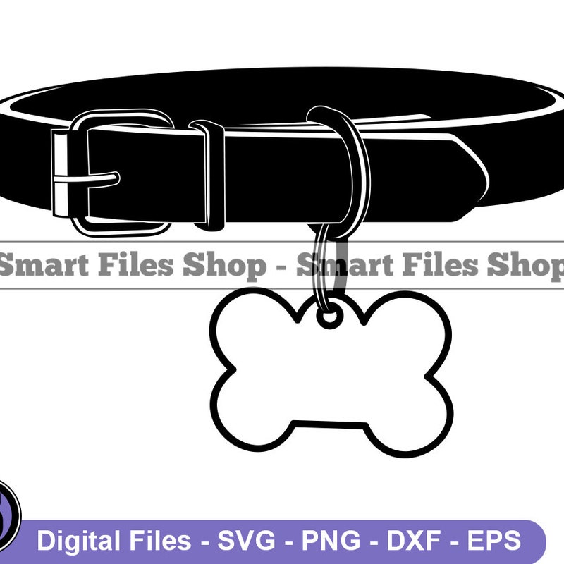 Dog Dxf Collar - Etsy