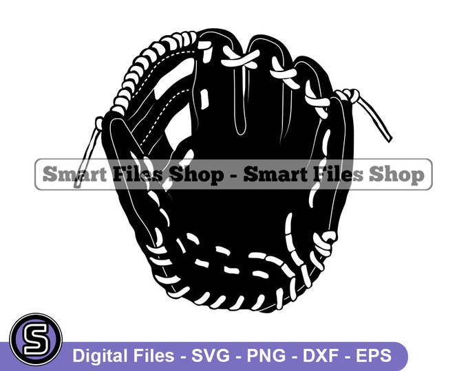 Baseball Glove SVG, Baseball Glove PNG, Baseball Glove Clipart, Digital ...