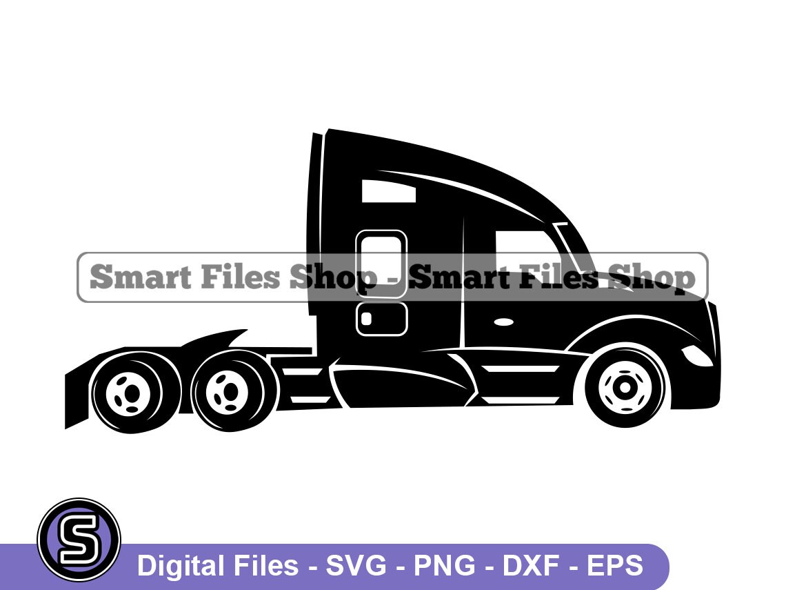 Trucker 3 Svg Truck Svg Trucker Svg 18 Wheeler Svg - Etsy