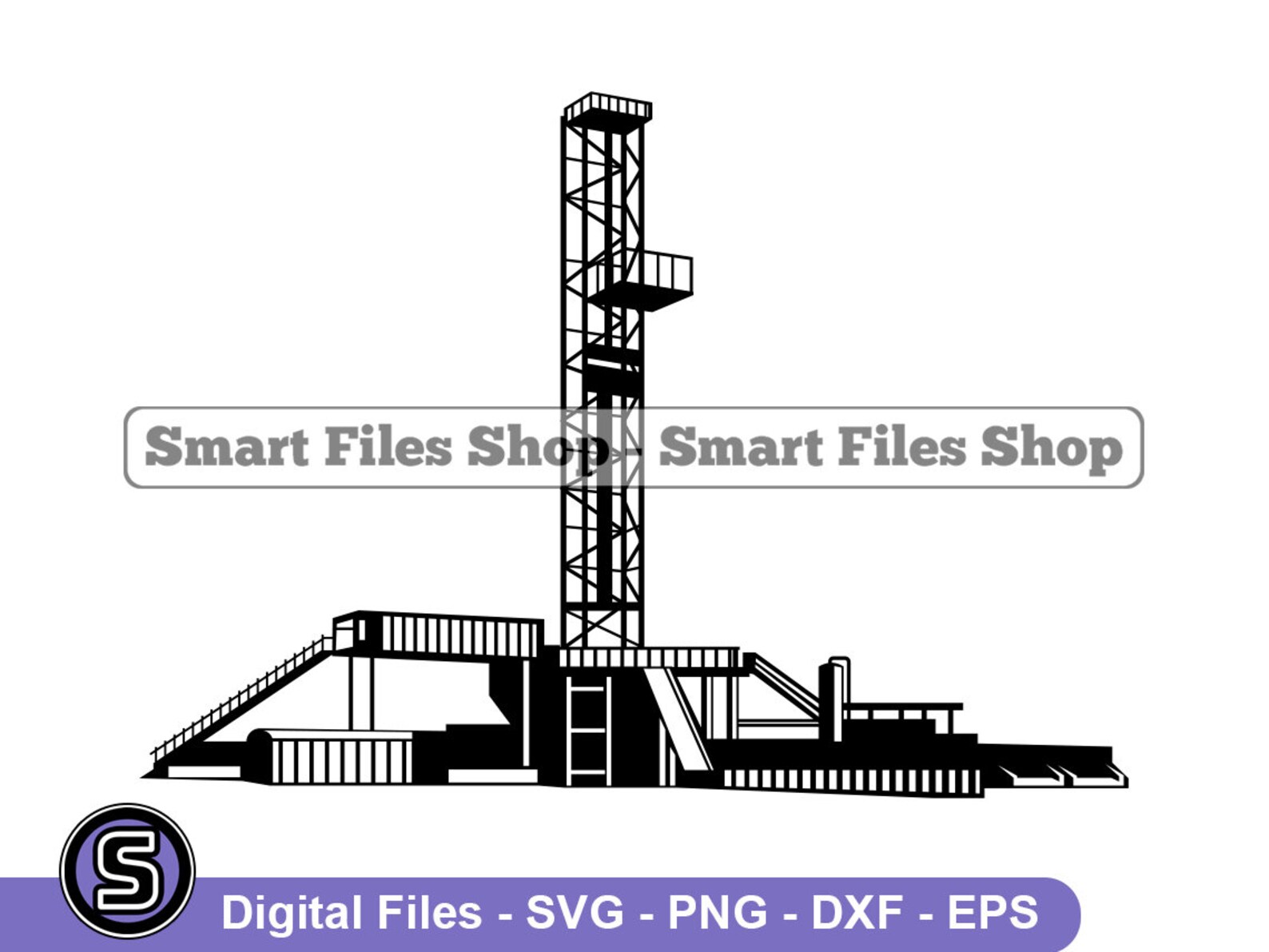 Oil Drilling Svg, Petroleum Svg, Oil Drilling Dxf, Oil Drilling Png ...