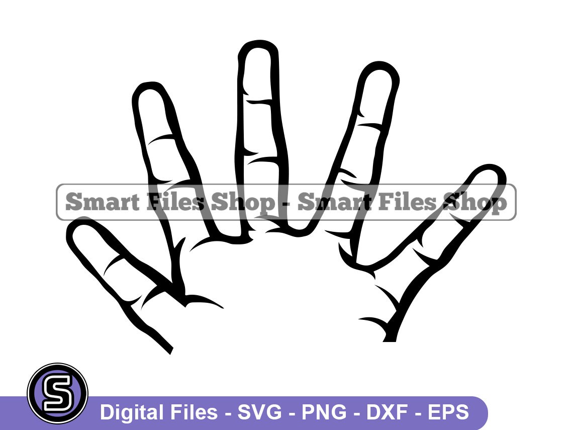 Hand Palm Vector Png