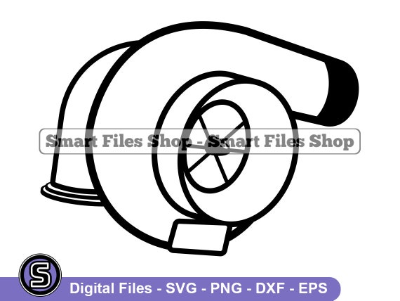 Car Turbocharger SVG Car Svg Car Mechanic Svg Turbocharger | Etsy