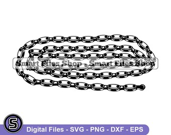 Bicycle Chain Dxf - Etsy