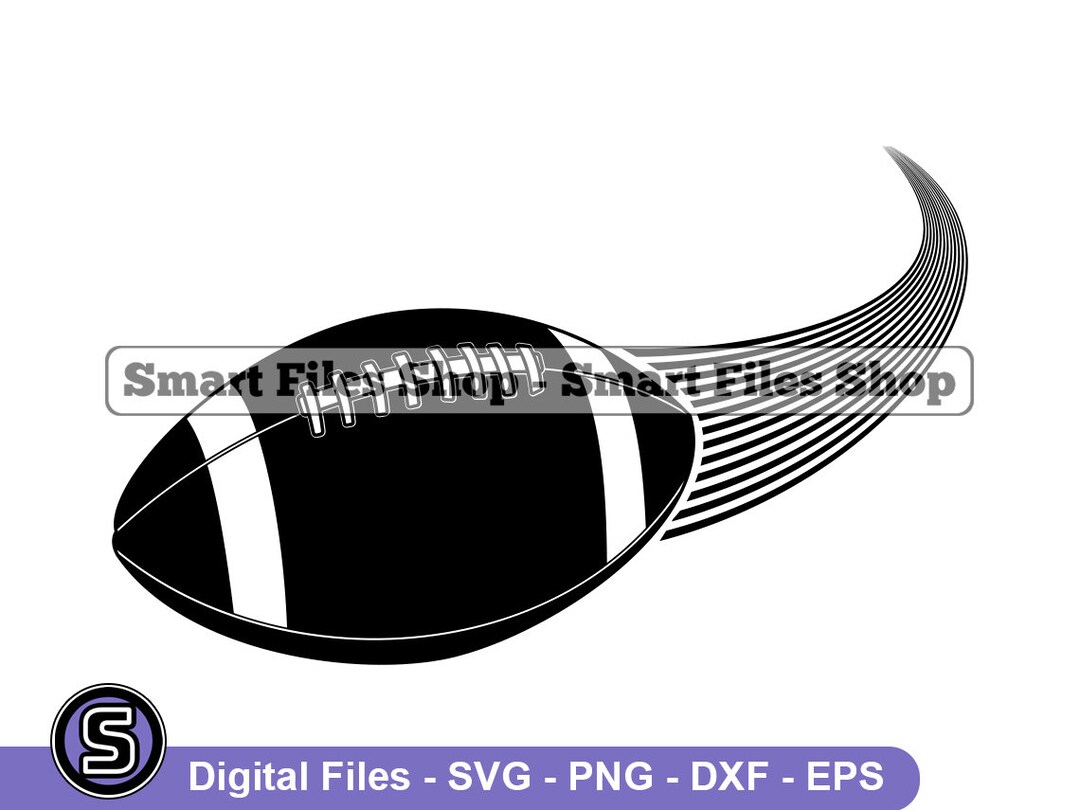 Football Logo Svg, Football Swoosh Svg, Football Svg, Football Dxf ...