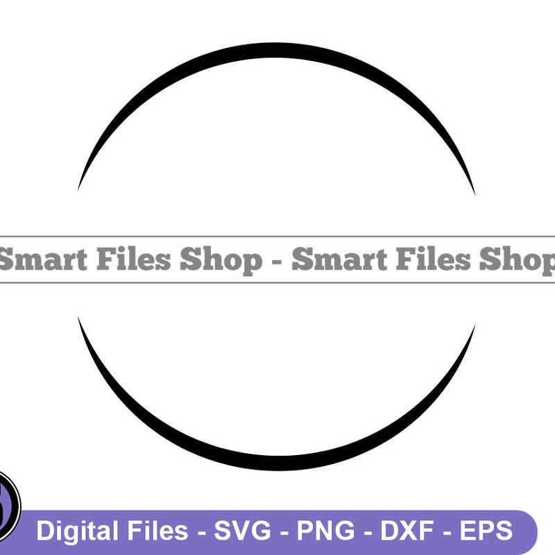 Half Circle Svg - Etsy
