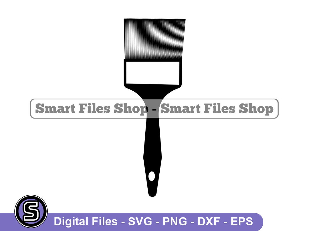 Paint Brush 2 Svg, Paint Brush Svg, Painter Svg, Painting Svg, Home ...