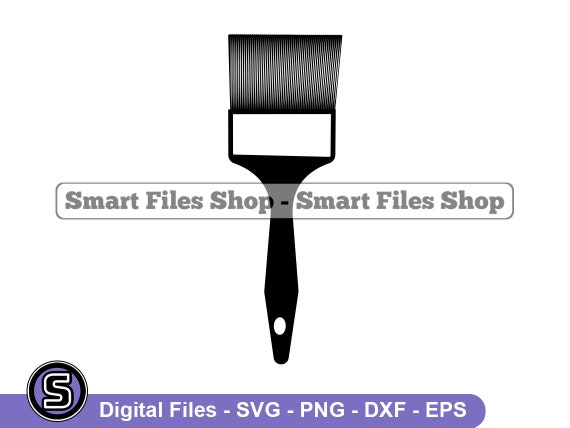 Paint Brush 2 Svg Paint Brush Svg Painter Svg Painting - Etsy