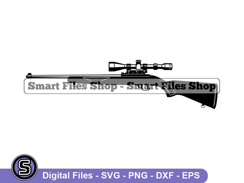 Sniper Rifle Svg Sniper Svg Sniper Rifle Dxf Sniper Rifle | Etsy