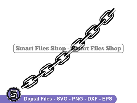Chain Svg Chain Design Svg Chain Dxf Chain Png Chain | Etsy