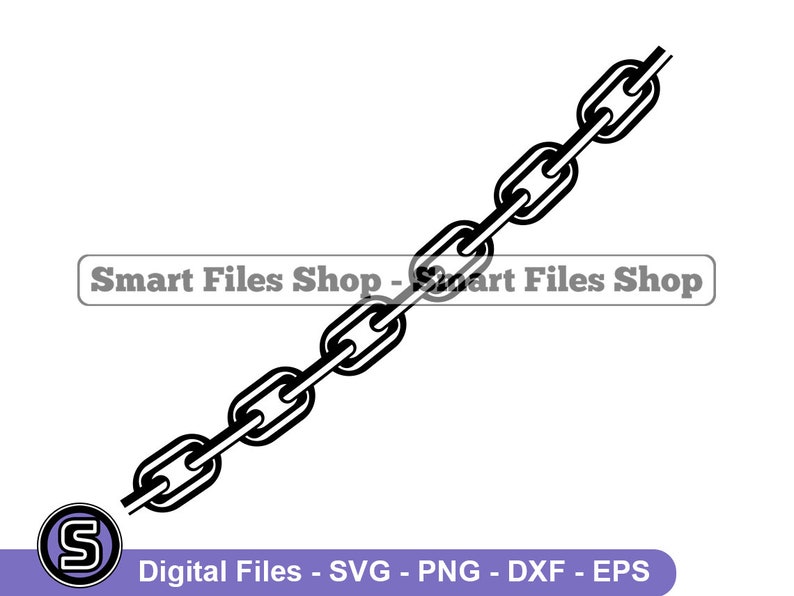 Chain Svg, Chain Design Svg, Chain Dxf, Chain Png, Chain Clipart, Chain ...