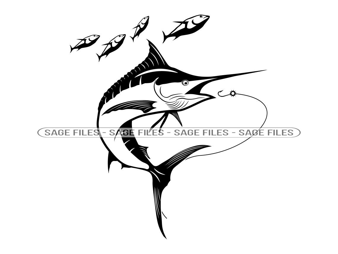 Marlin Fishing Svg Fishing Bait Svg Fishing Svg Fish Svg - Etsy