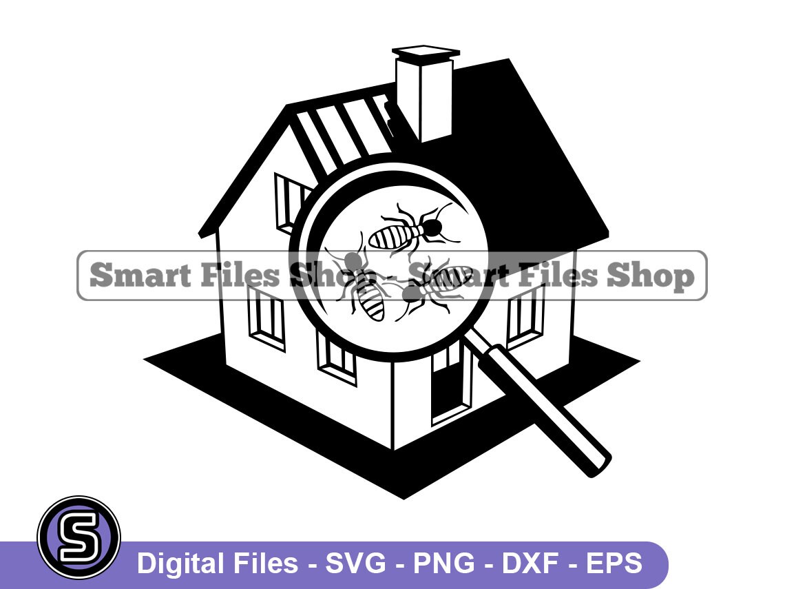 Pest Control Logo 2 Svg Exterminator Svg Pest Control - Etsy
