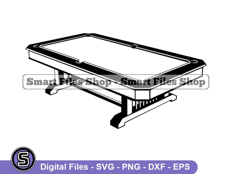 Billiard Table Svg Billiards Svg Pool Table Svg Billiard - Etsy