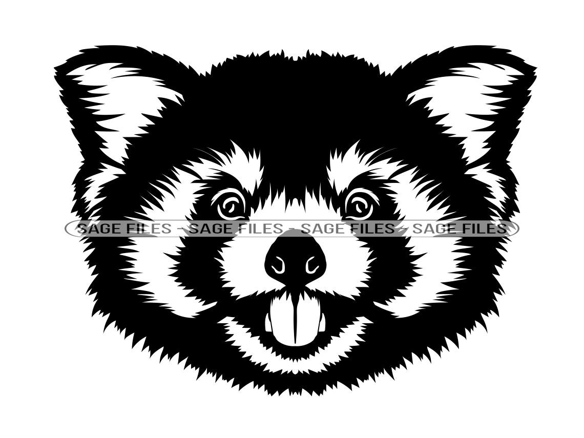 Red Panda Mascot SVG, Red Panda Face SVG, Red Panda Head Svg, Red Panda ...