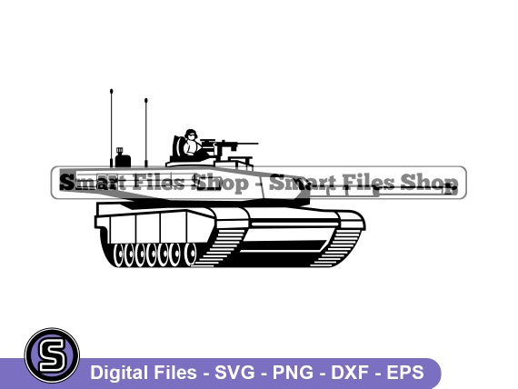 Battle Tank SVG Tank Svg Army Svg Military Svg War Svg | Etsy