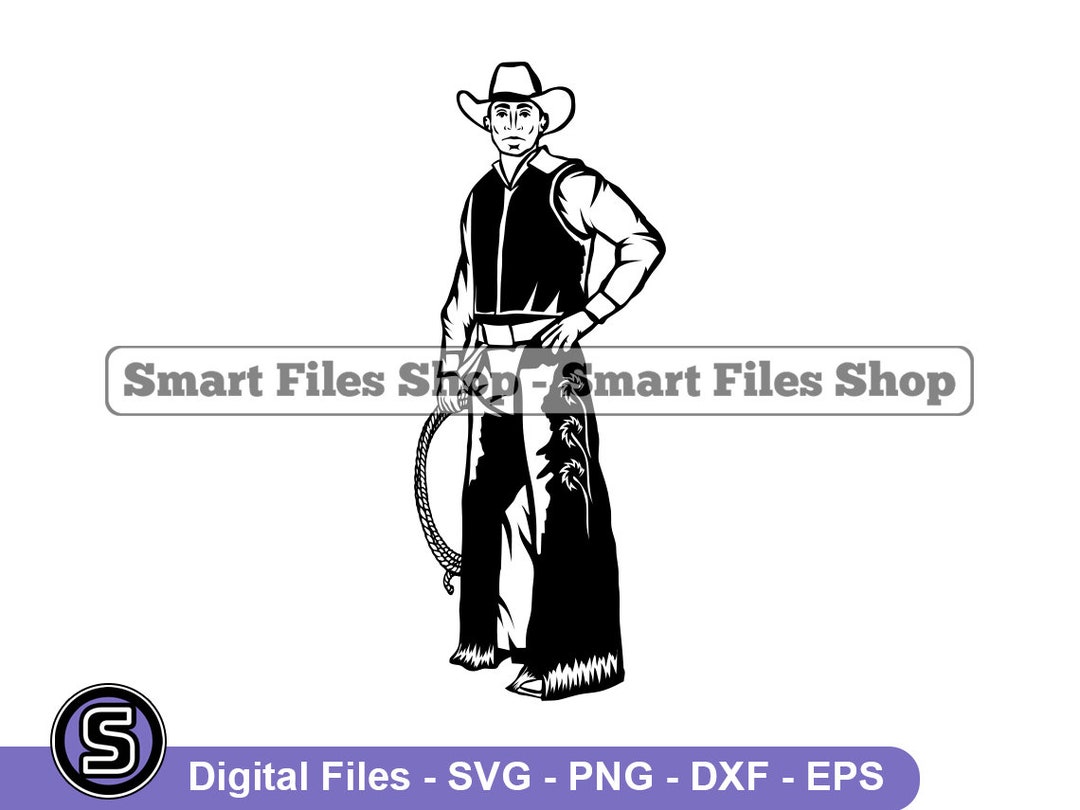 Cowboy Svg, Rodeo Svg, Rancher Svg, Cattle Herder Svg, Cowboy Dxf ...