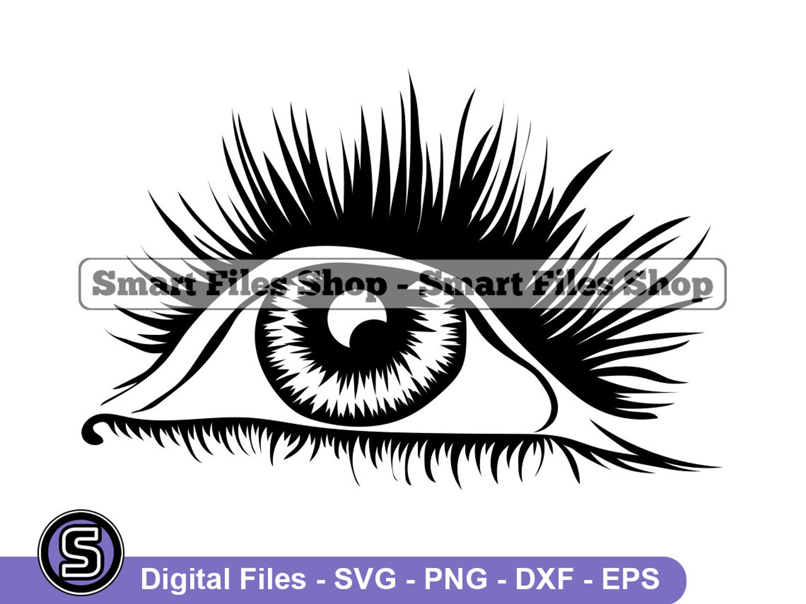 Eye Svg, Brow Svg, Looking Svg, Eye Dxf, Eye Png, Eye Clipart, Eye ...