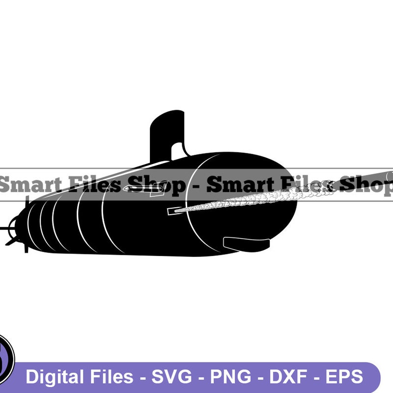 Submarine Svg - Etsy