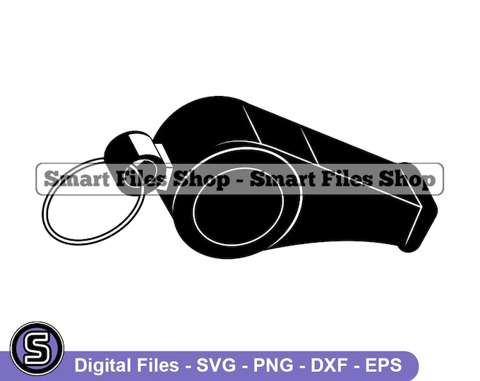 Whistle Outline SVG, Whistle SVG, Sport Svg, Whistle Outline Clipart ...