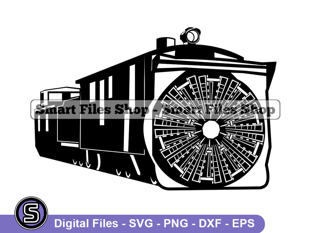 Tren rotativo quitanieves Svg, Tren svg, Quitanieves Svg, Tren ...