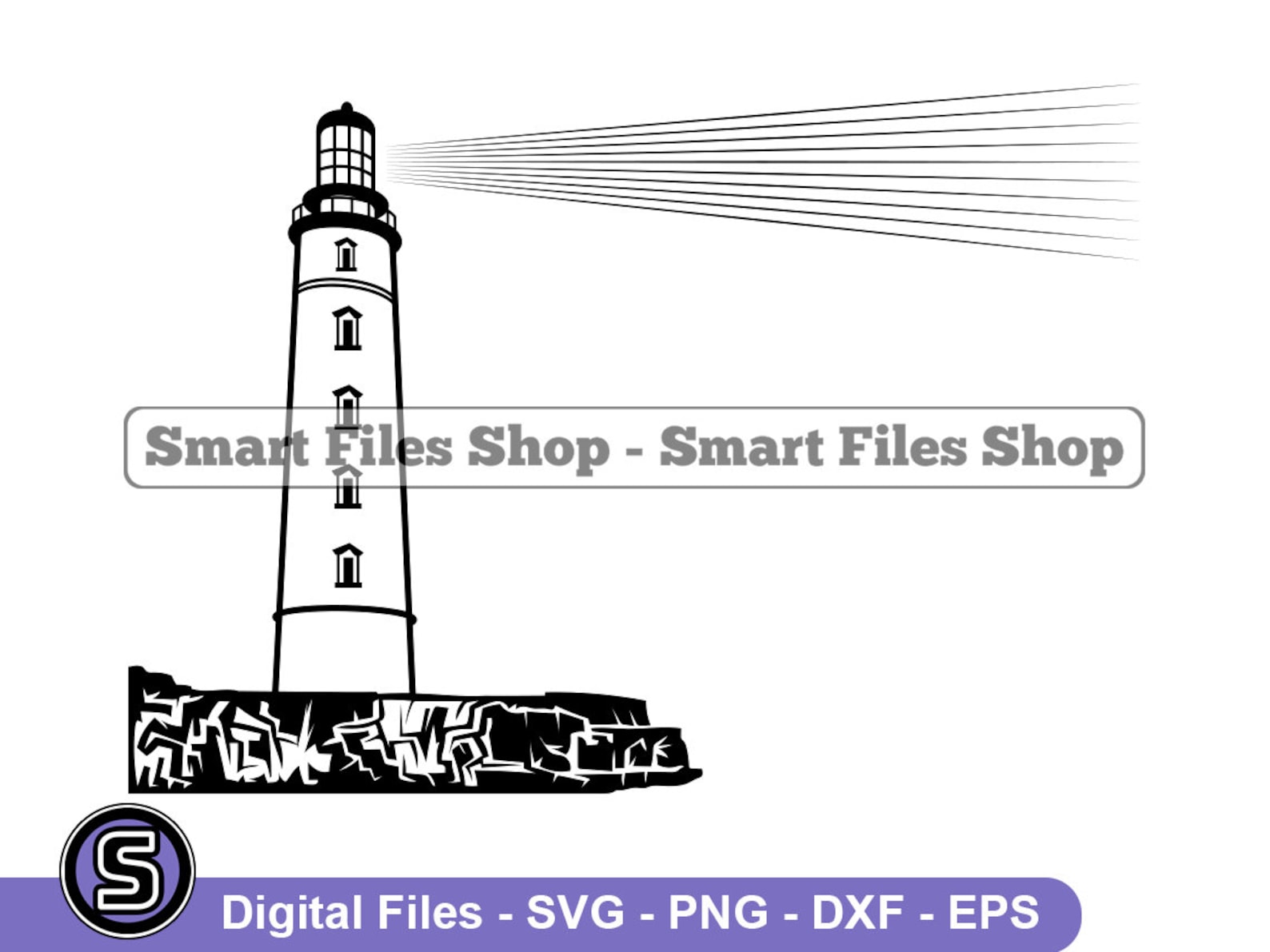 Lighthouse SVG Nautical Svg Lighthouse Dxf Lighthouse Png | Etsy