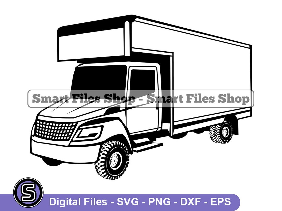 Moving Company Truck #2 Svg, Moving Service Svg, Movers Svg, Moving ...