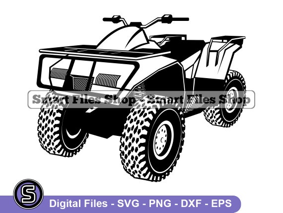 ATV 3 Svg 4 Wheeler Svg Quad Bike Svg Atv Dxf Atv Png - Etsy Australia