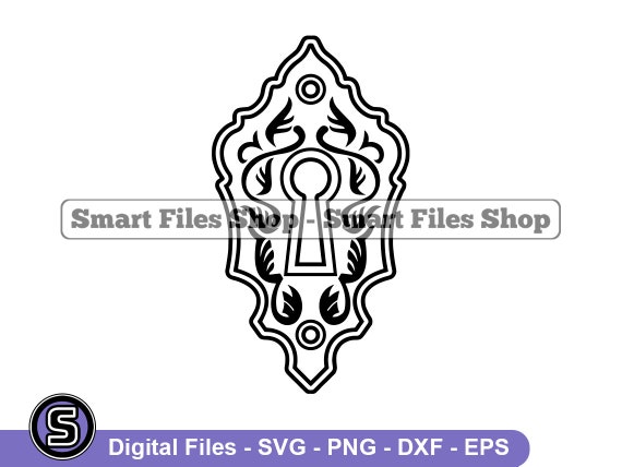 Keyhole Outline Svg Keyhole Svg Lock Svg Keyhole Dxf - Etsy