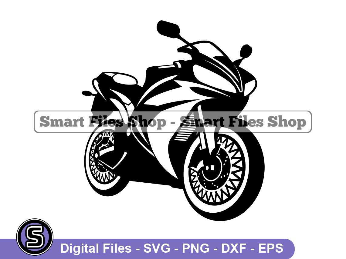 Sport Bike SVG Sport Motorcycle SVG Motorcycle SVG Racing - Etsy
