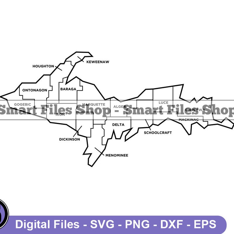 Michigan Svg - Etsy