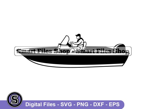 Motorboot Svg Motorboot Svg Motorboot Dxf Motorboot Png - Etsy.de
