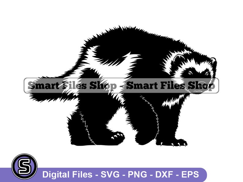 Wolverine SVG Animals Svg Wolverine Dxf Wolverine Png | Etsy