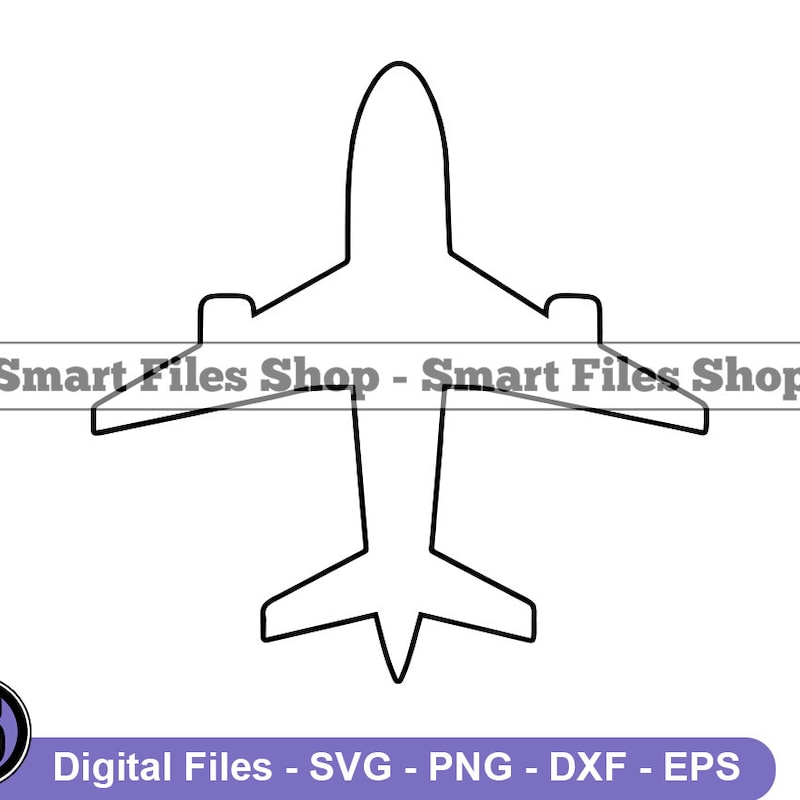 Airplane Svg - Etsy