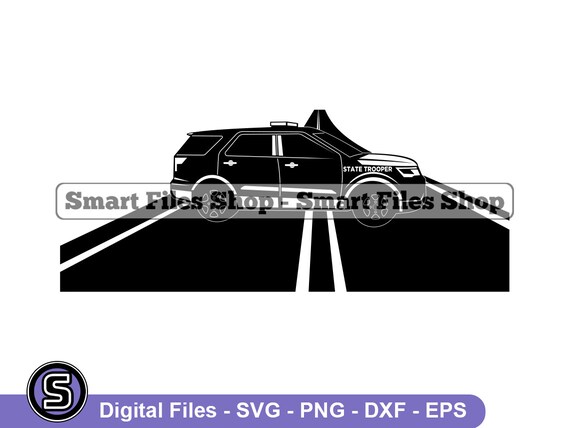 State Trooper Svg Trooper Svg Police Svg Trooper Dxf | Etsy