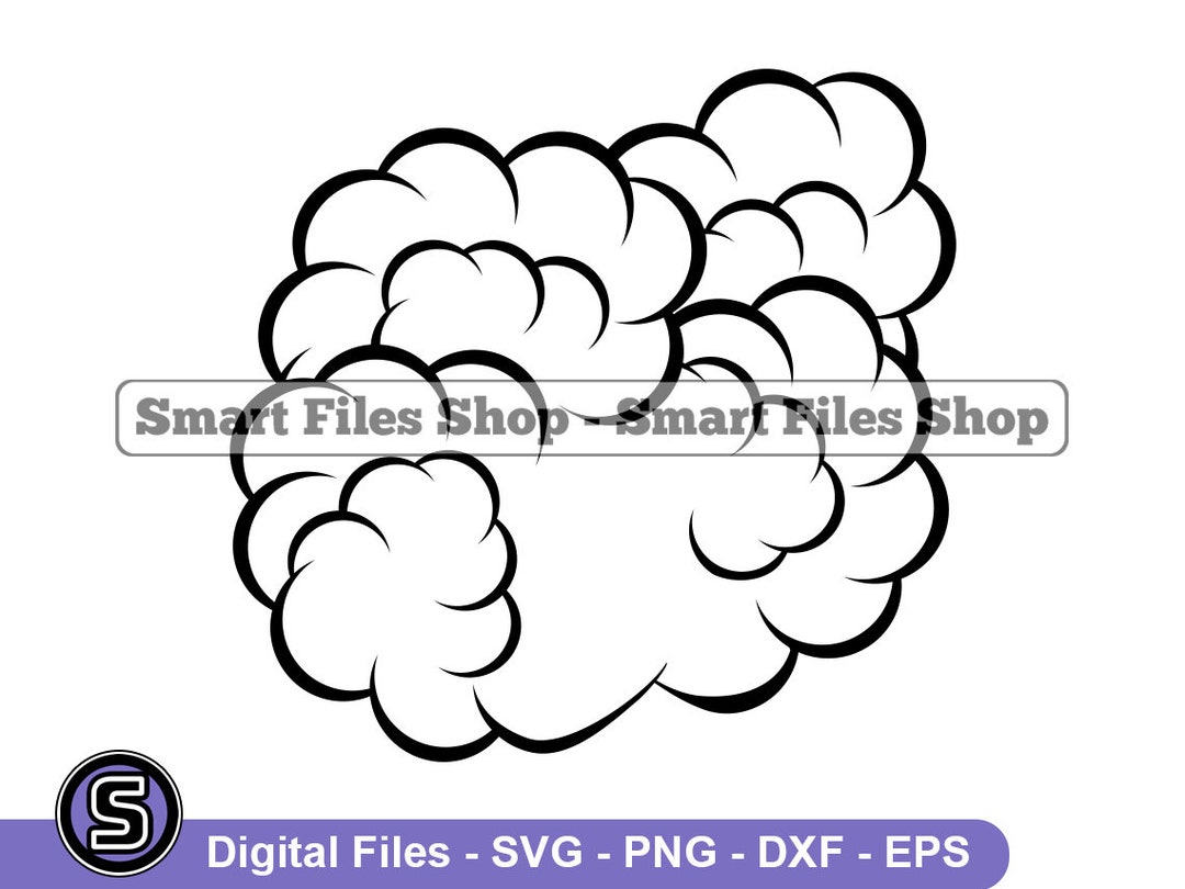 Smoke 5 Svg Smoke Svg Vapor Svg Air Svg Explosion Svg - Etsy