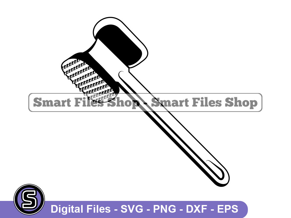 Meat Tenderizer Svg, Cooking Svg, Kitchen Svg, Steak Svg, Meat ...