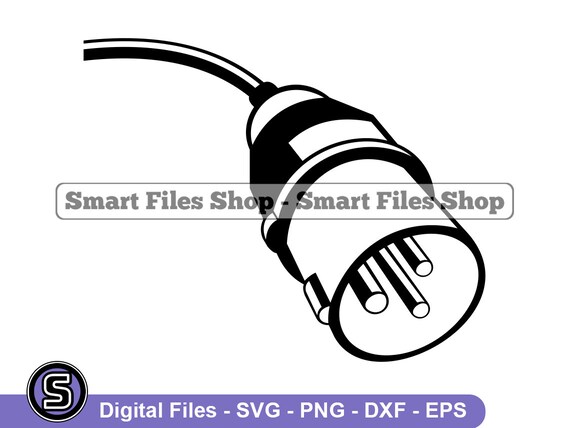 Power Connection Cable Svg Electrician Svg Electric Svg | Etsy