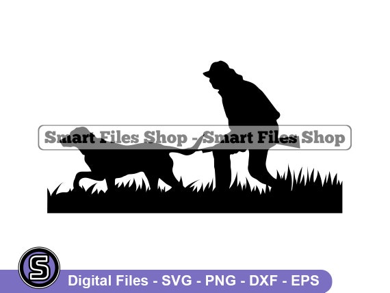 Jager en Hond Svg Jager Svg Jacht Svg Jacht Dxf Jacht Png - Etsy Nederland