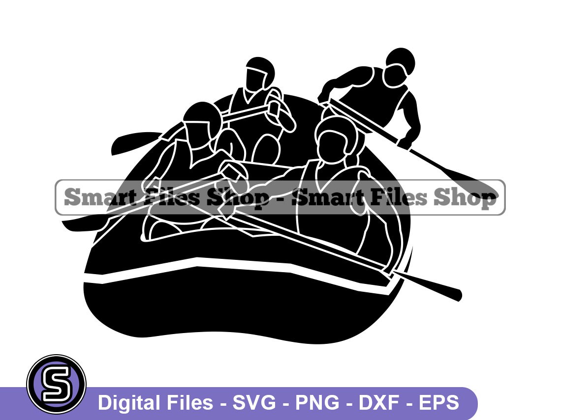 Rafting Svg, Rafting Logo Svg, Rafting Dxf, Rafting Png, Rafting ...