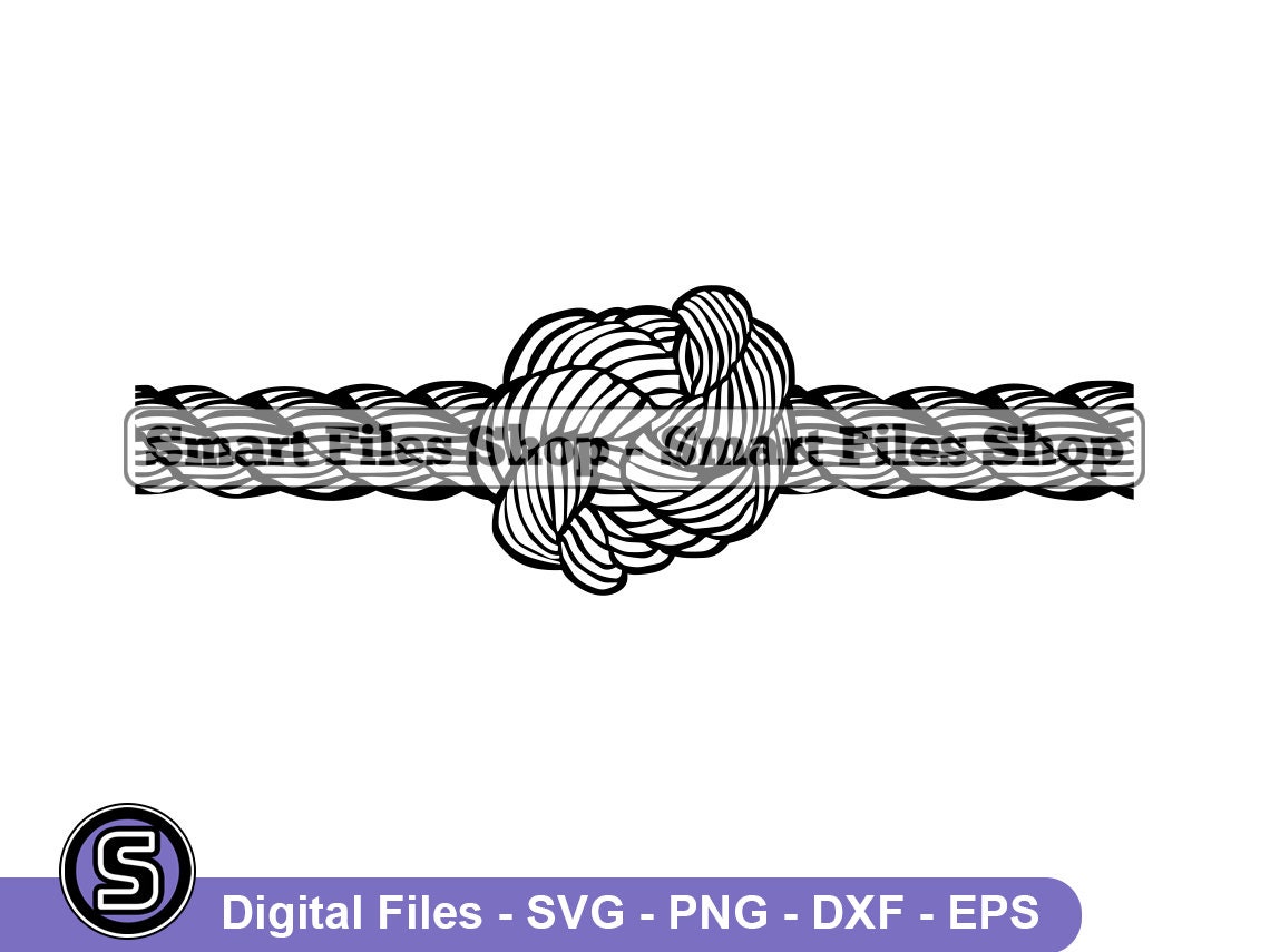 Rope Knot SVG Rope Svg Knot SVG Nautical Knot Svg Rope - Etsy