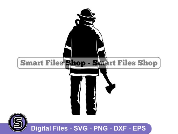 Firefighter 2 SVG Firefighter SVG Fireman SVG Fire Svg - Etsy