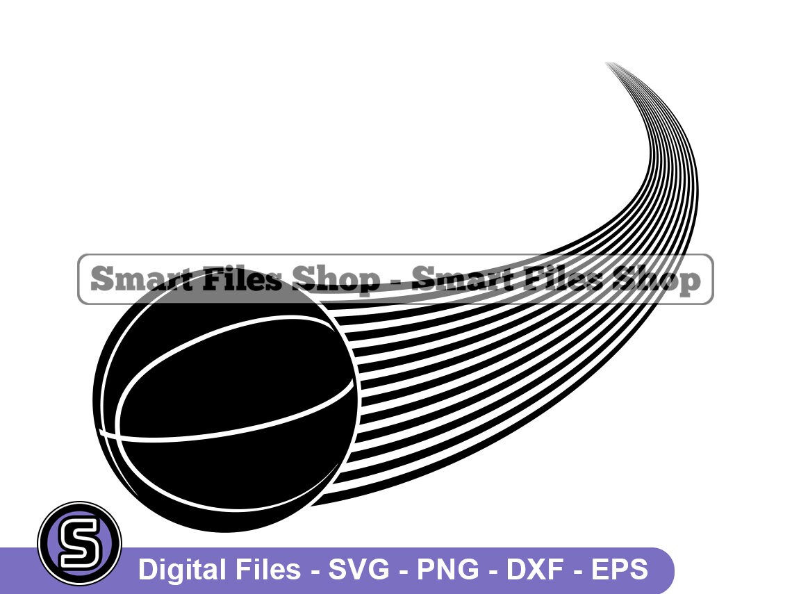 Basketball Logo Svg Basketball Swoosh Svg Basketball Svg - Etsy