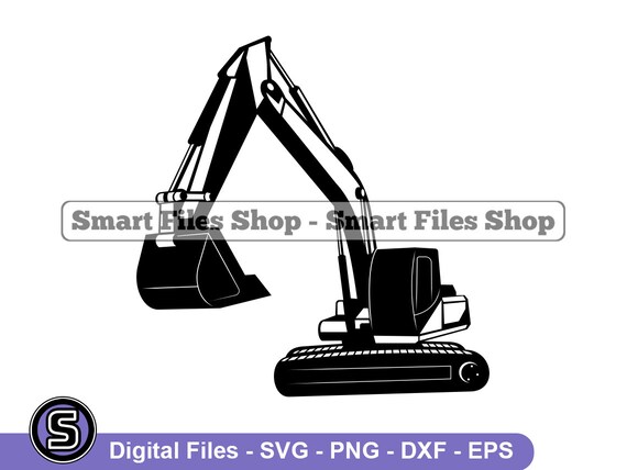 Excavator 5 SVG Excavator SVG Heavy Equipment Svg - Etsy