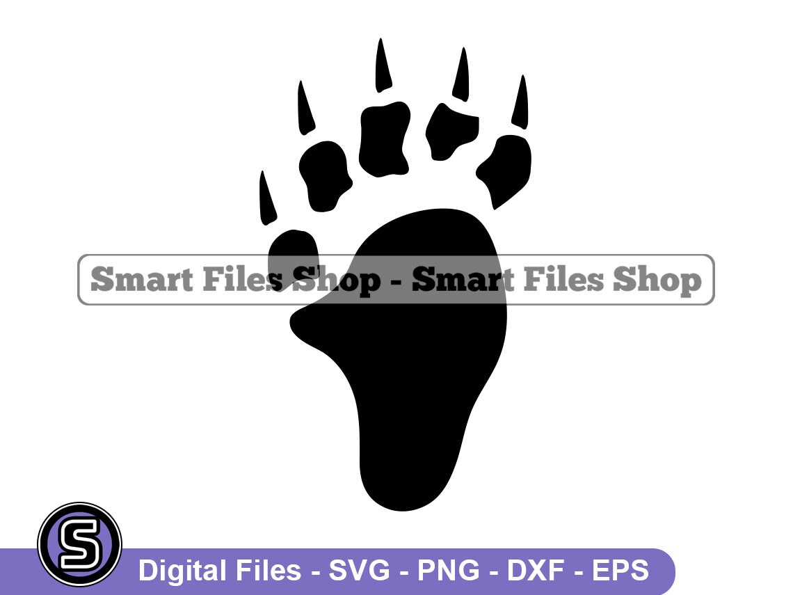 Skunk Footprint SVG Skunk Svg Footprint Svg Footprint Dxf | Etsy