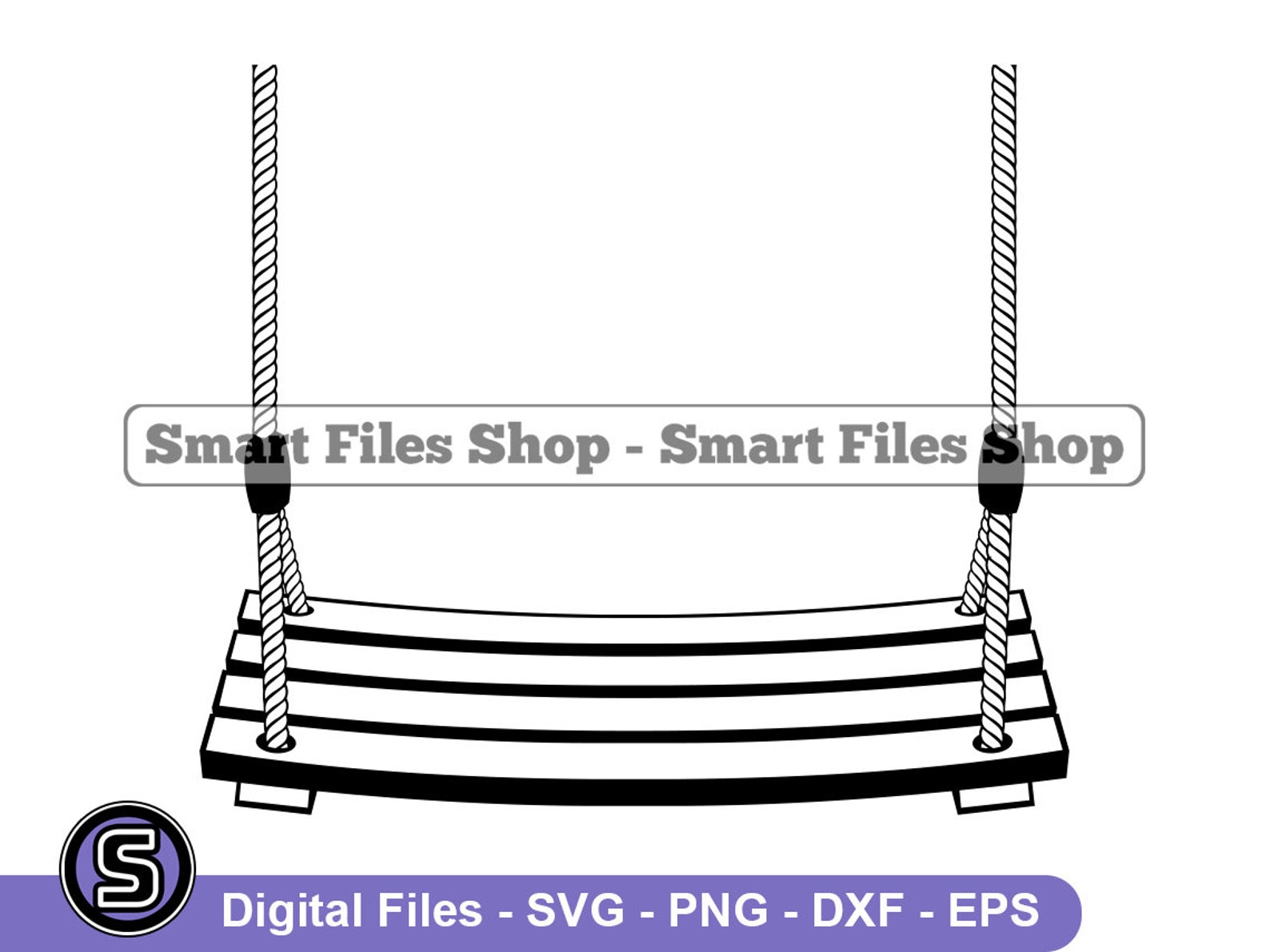 Tree Swings Svg Kids Swings Svg Tree Swing Seat Svg Tree | Etsy