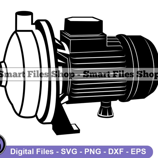 Water Pump Svg - Etsy